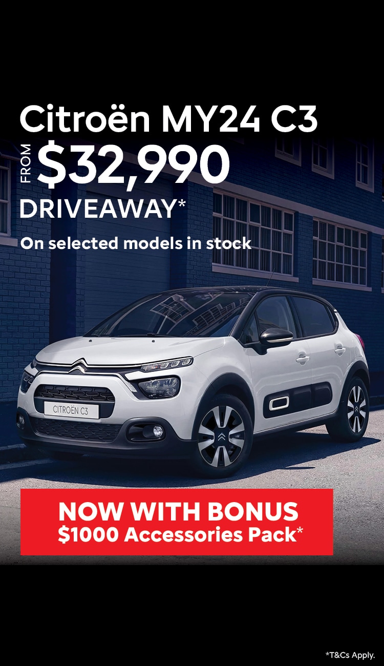 Citroën C3 - The Compact City Car With Character | Citroën Australia